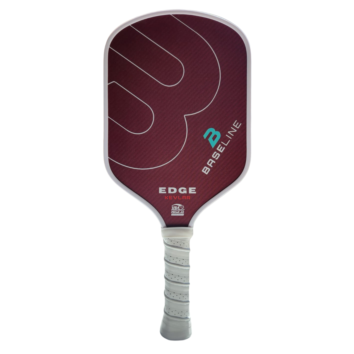 Kevlar Pickleball Paddle 16mm White | Baseline Pickleball Australia